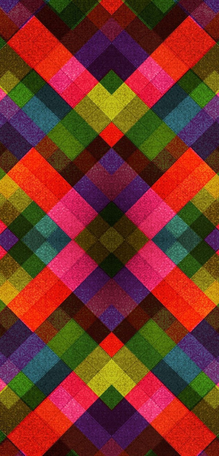 Abstract Multicolor Patterns Retro - [1080x2244]