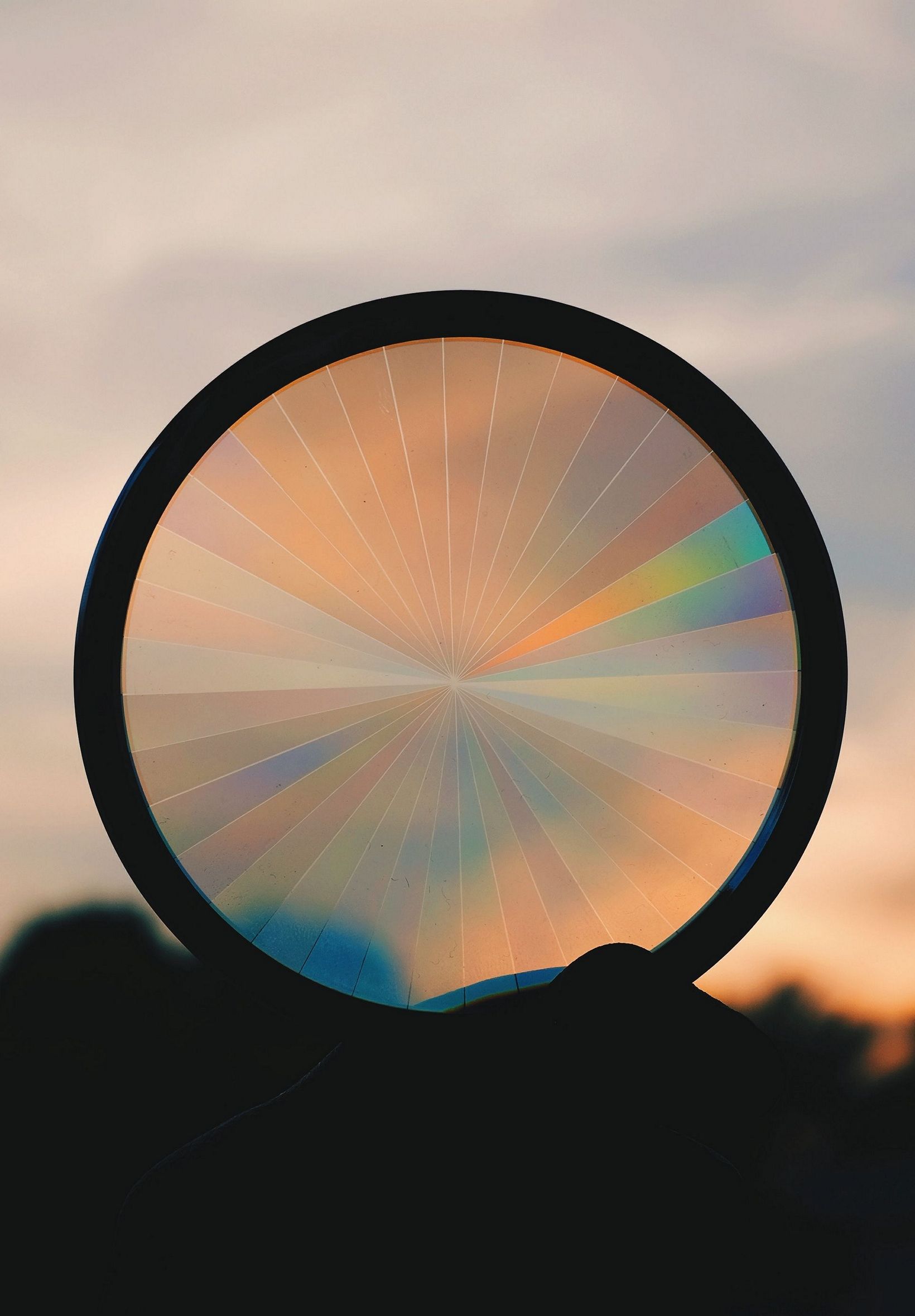 Circle Sunset Rainbow - [1640x2360]