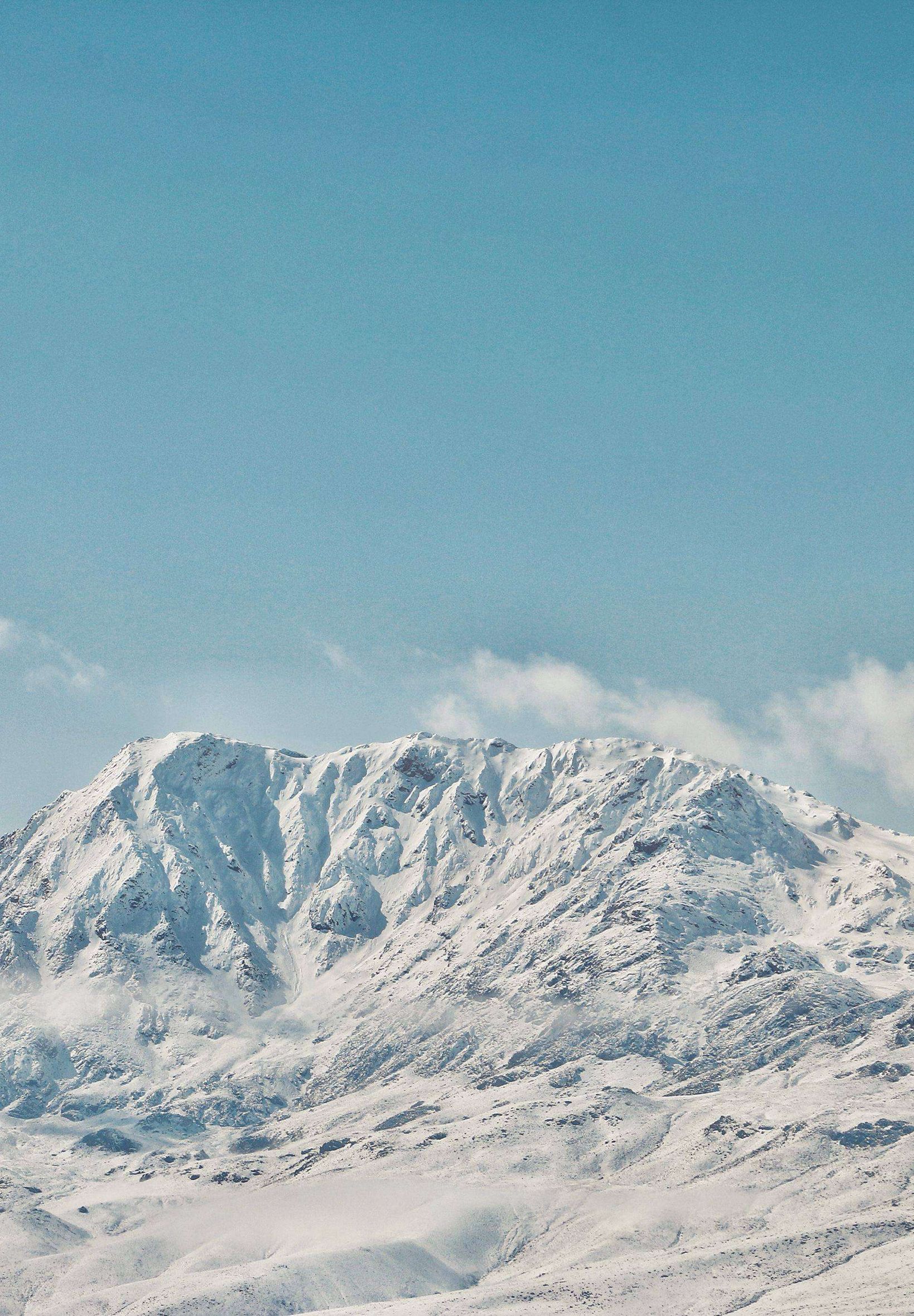 Mountains Peak Snowy - [1640x2360]